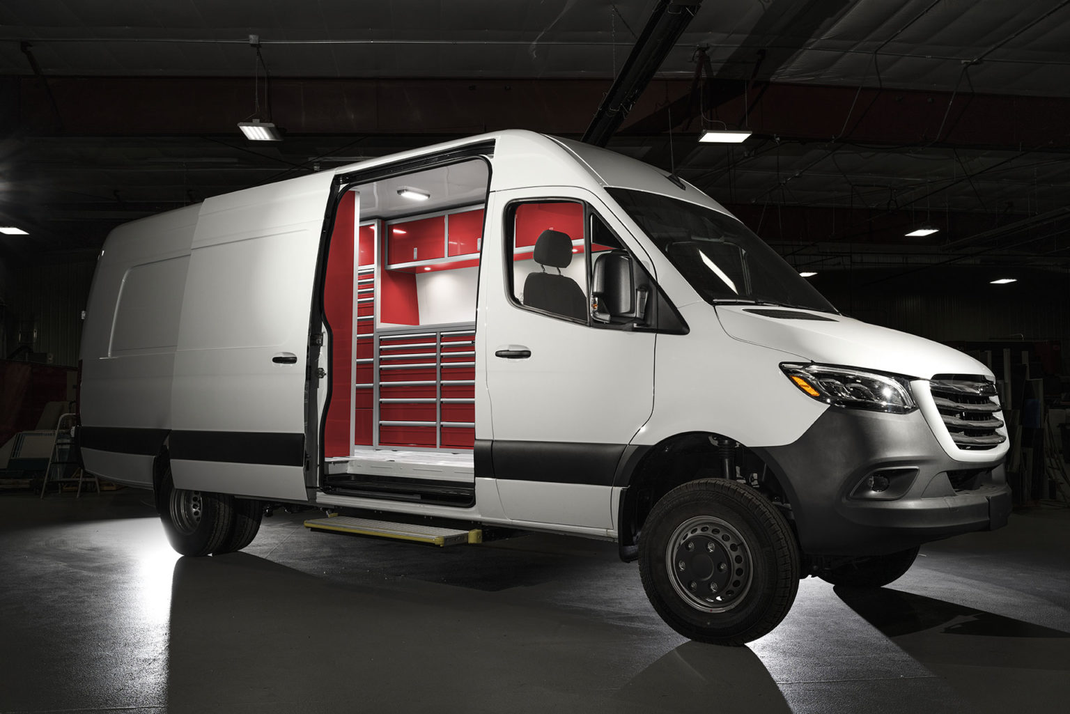 Cargo Van Cabinets | Aluminum Cabinet Co.